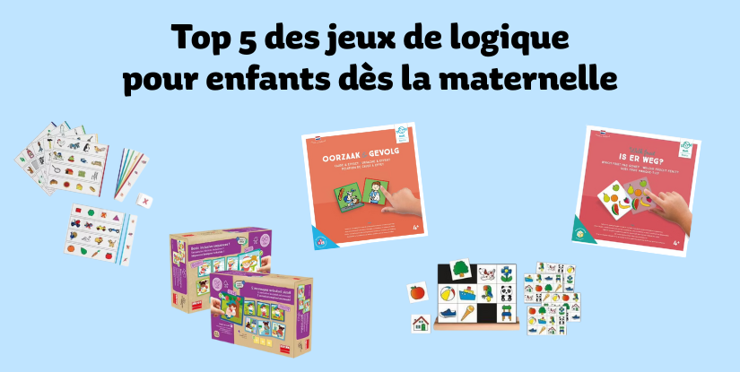Top 5 des jeux de logique pour enfants dès la maternelle | Aménagement ...