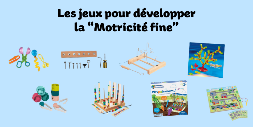 Motricité fine : développer la compétence de manière ludique avec des ...